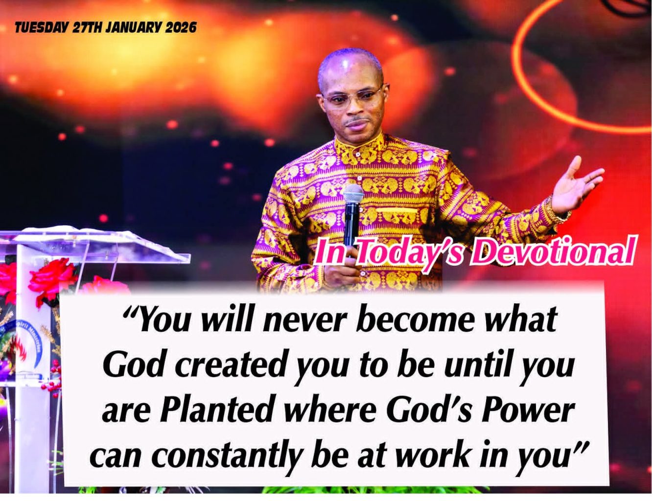 THE CRY OF THE SPIRIT DEVOTIONALS – BY RICHARD E. S. TAKIM - THE CRY OF ...